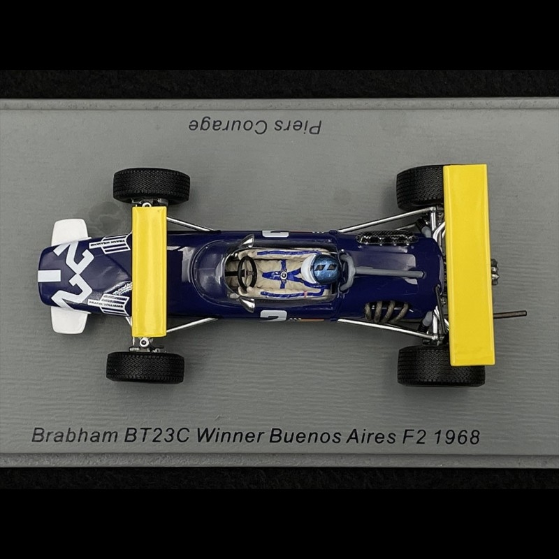 Brabham BT23C n°2 Winner Buenos Aires F2 1968 1/43 Spark S7430