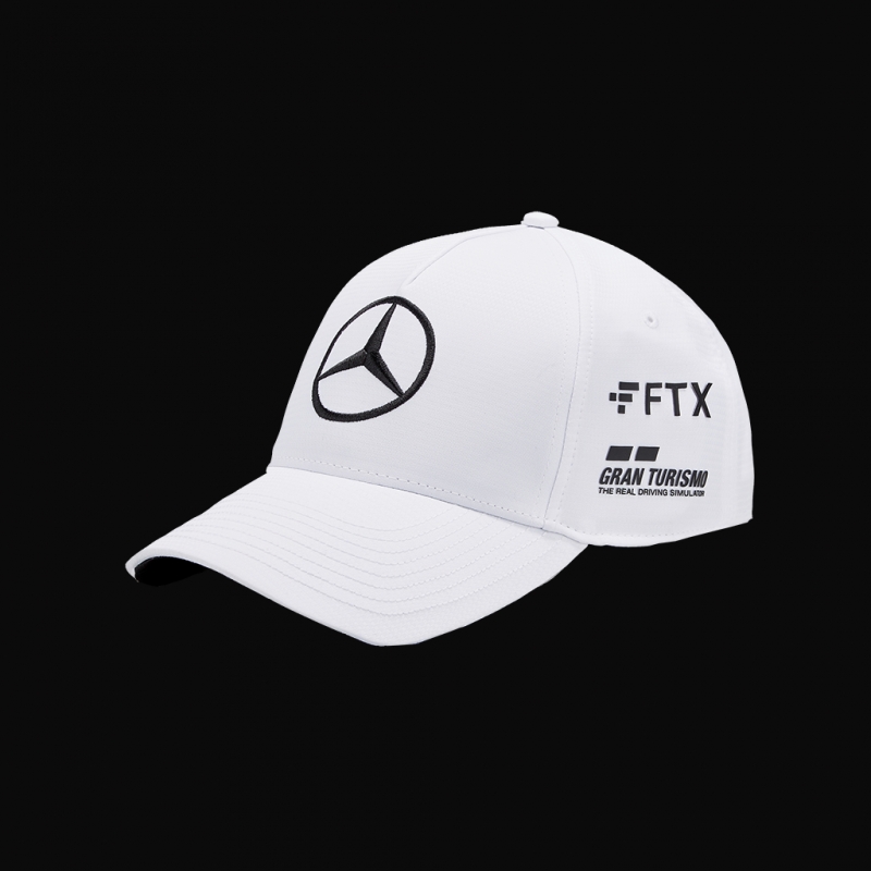 Mercedes AMG Cap F1 Team Hamilton Baseball White 701219226-002
