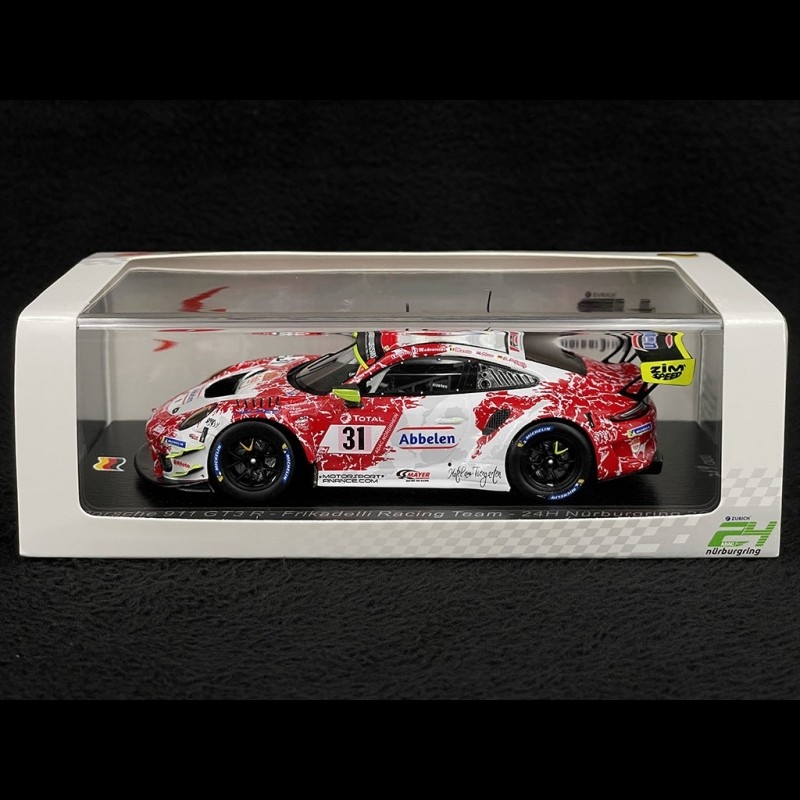 Porsche 911 GT3 R Type 991 n° 31 24h Nürburgring 2021 1/43 Spark SG782