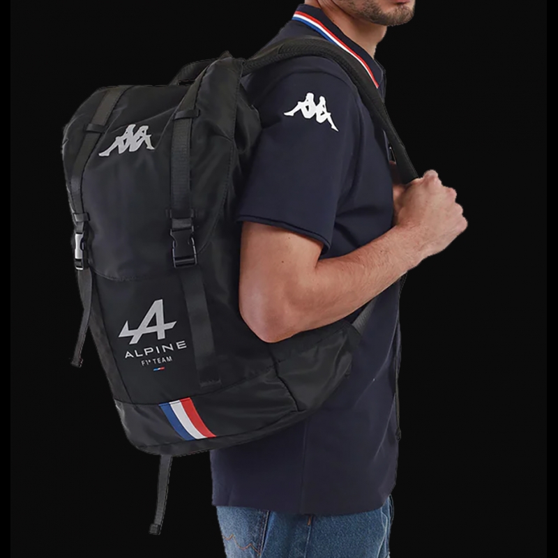 Alpine Rucksack F1 Team Kappa Schwarz 37186SW