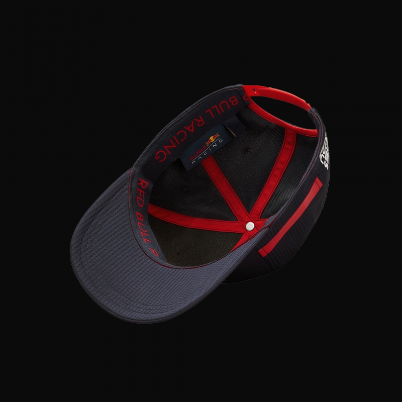 Red Bull Racing Cap Verstappen Pérez F1 Team Navy Blue / Red Stripe ...