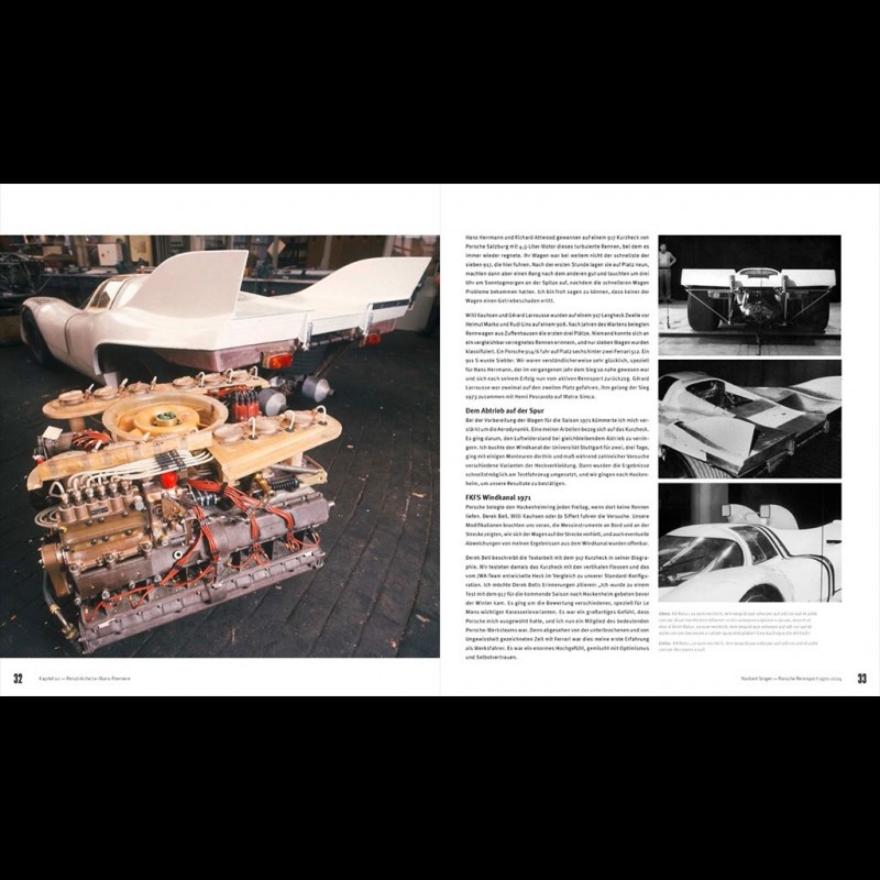 Book Norbert Singer - Porsche Rennsport 1970-2004 - Wilfried Müller