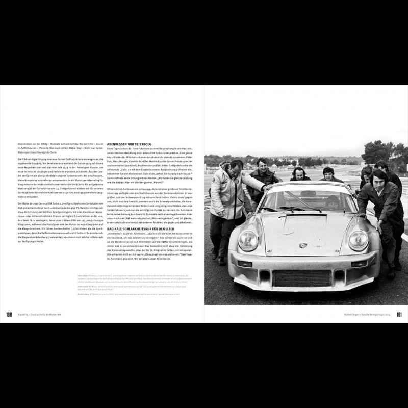 Book Norbert Singer - Porsche Rennsport 1970-2004 - Wilfried Müller