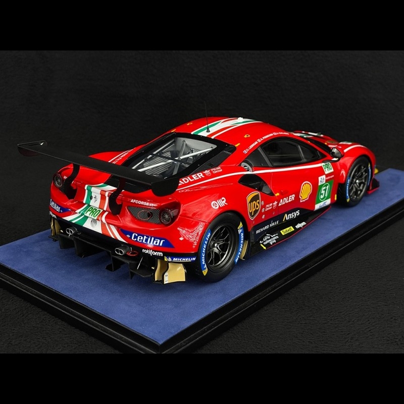 Ferrari 488 GTE Evo n° 51 Winner 24h Le Mans 2021 1/18 Looksmart LS18LM027