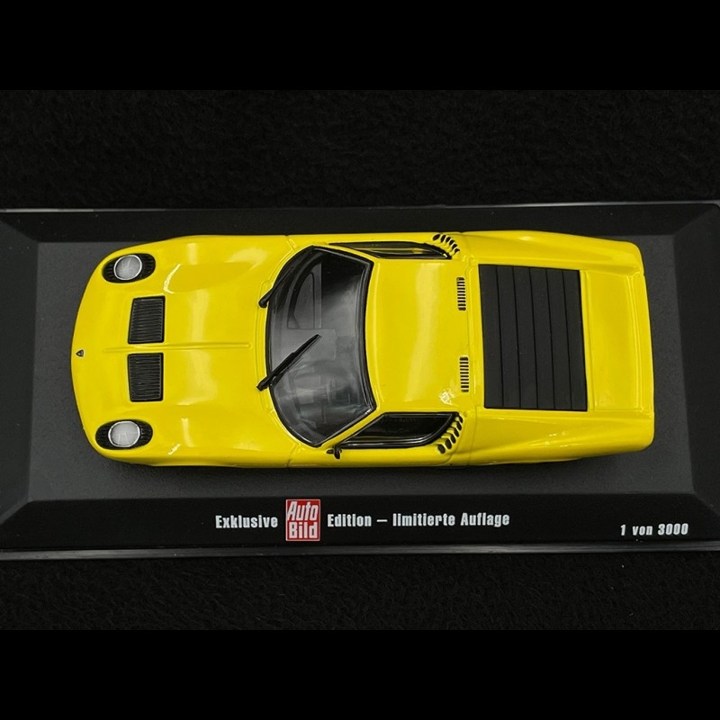 Lamborghini Miura 1966 Yellow Giallo Croma 1/43 Minichamps 430103006