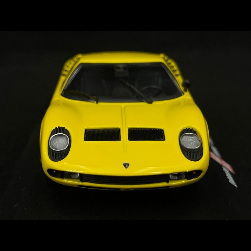 Lamborghini Miura 1966 Yellow Giallo Croma 1/43 Minichamps 430103006