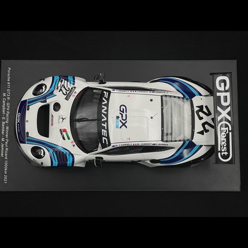 Porsche 911 GT3 R Type 991 n° 22 Winner 1000km Paul Ricard 2021 1/18 ...