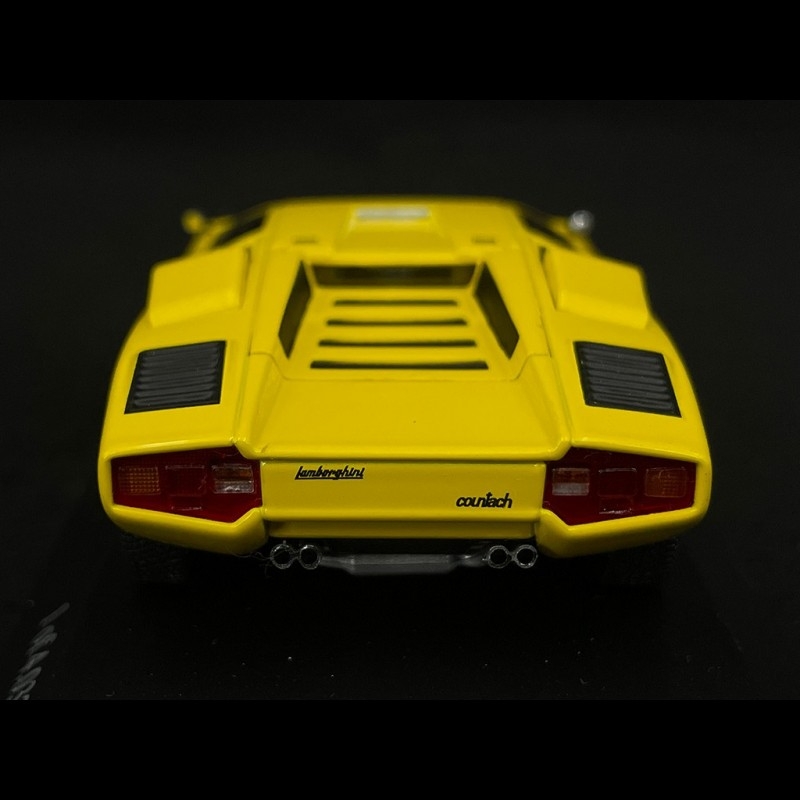 Lamborghini Countach LP 400 1974 Yellow Giallo Croma 1/43 Minichamps ...