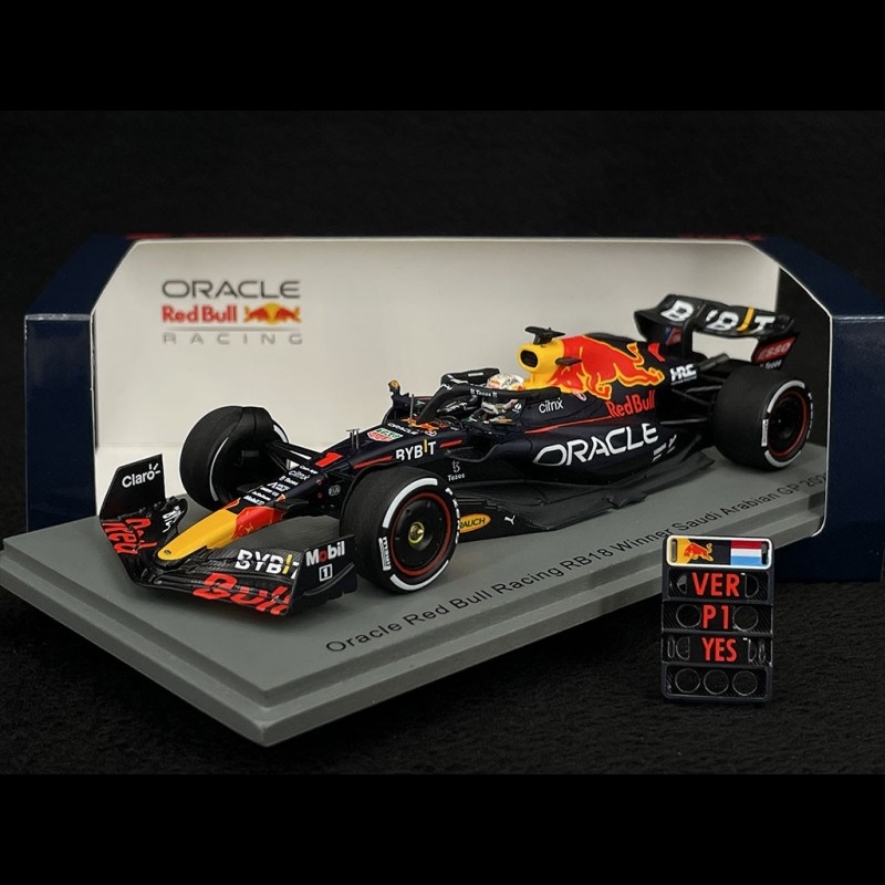 Max Verstappen Red Bull RB18 RBPT n° 1 Sieger GP Saudi Arabia 2022 F1 1 ...