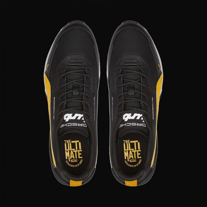 Porsche Shoes 911 Turbo 3.0 Speedfusion Puma Sneaker Black / Yellow ...