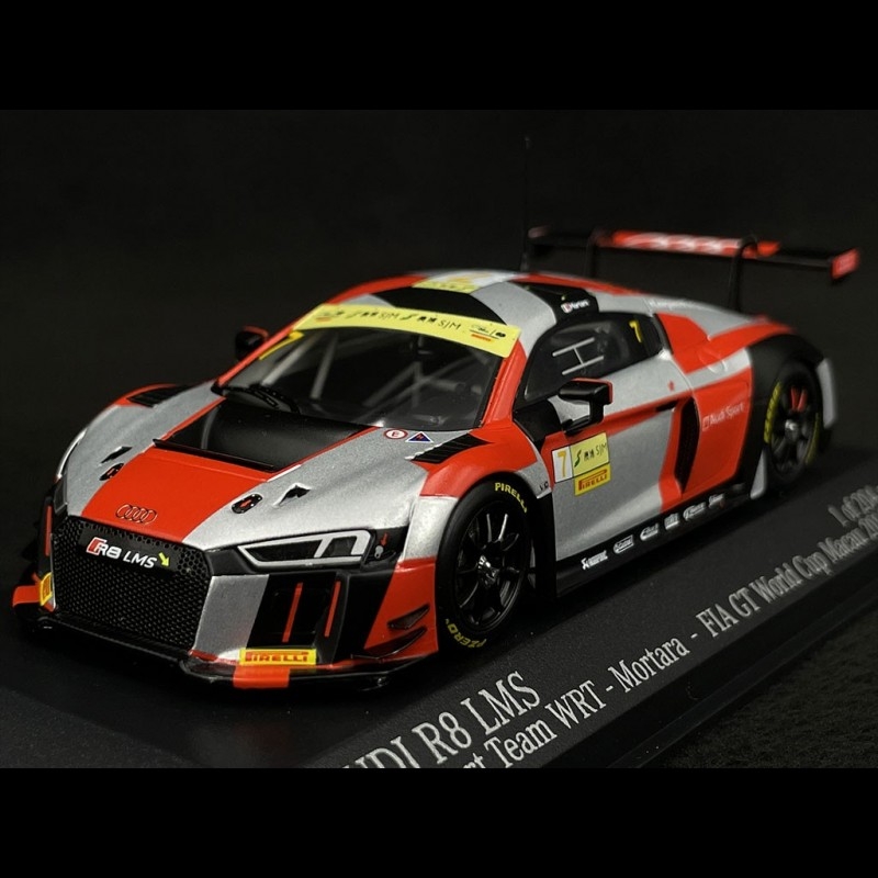 Audi R8 LMS n° 7 FIA GT World Cup Macau 2016 1/43 Minichamps 437161107