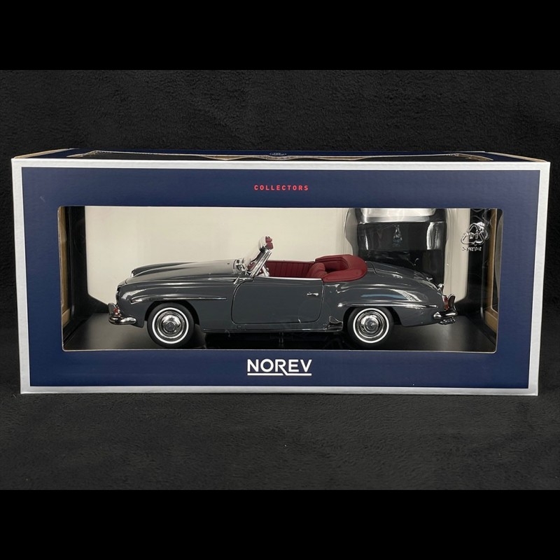 Mercedes-Benz 190 SL Spider 1957 Graphite Grey 1/18 Norev 183402