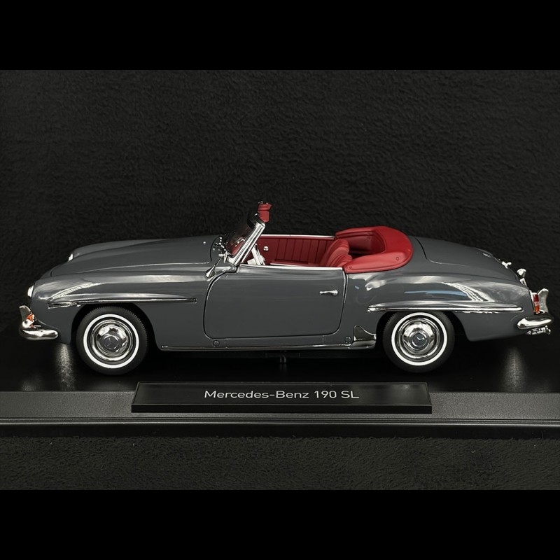 Mercedes-Benz 190 SL Spider 1957 Graphite Grey 1/18 Norev 183402
