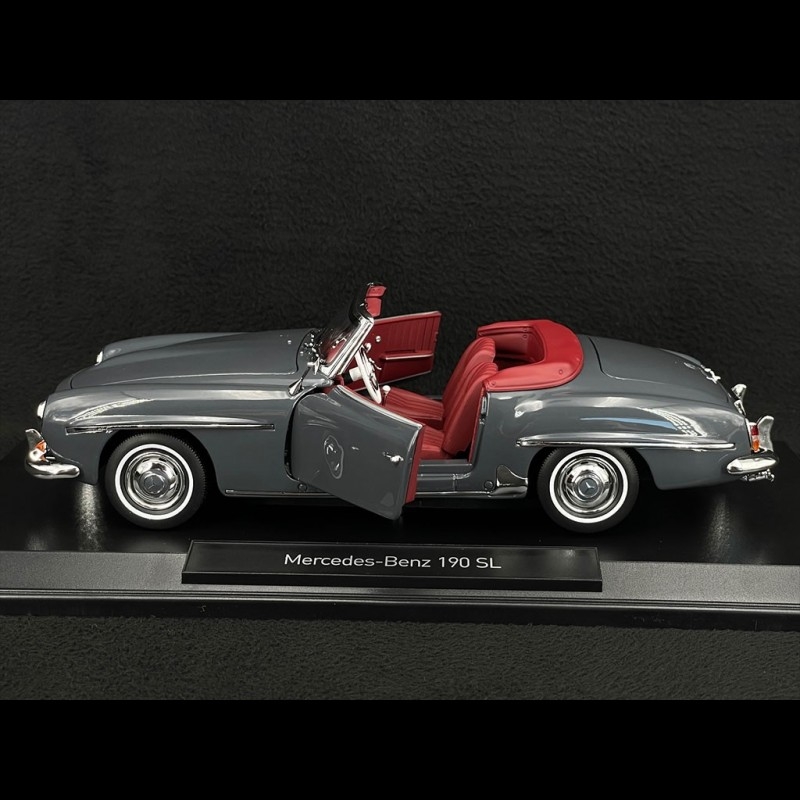 Mercedes-Benz 190 SL Spider 1957 Graphitgrau 1/18 Norev 183402