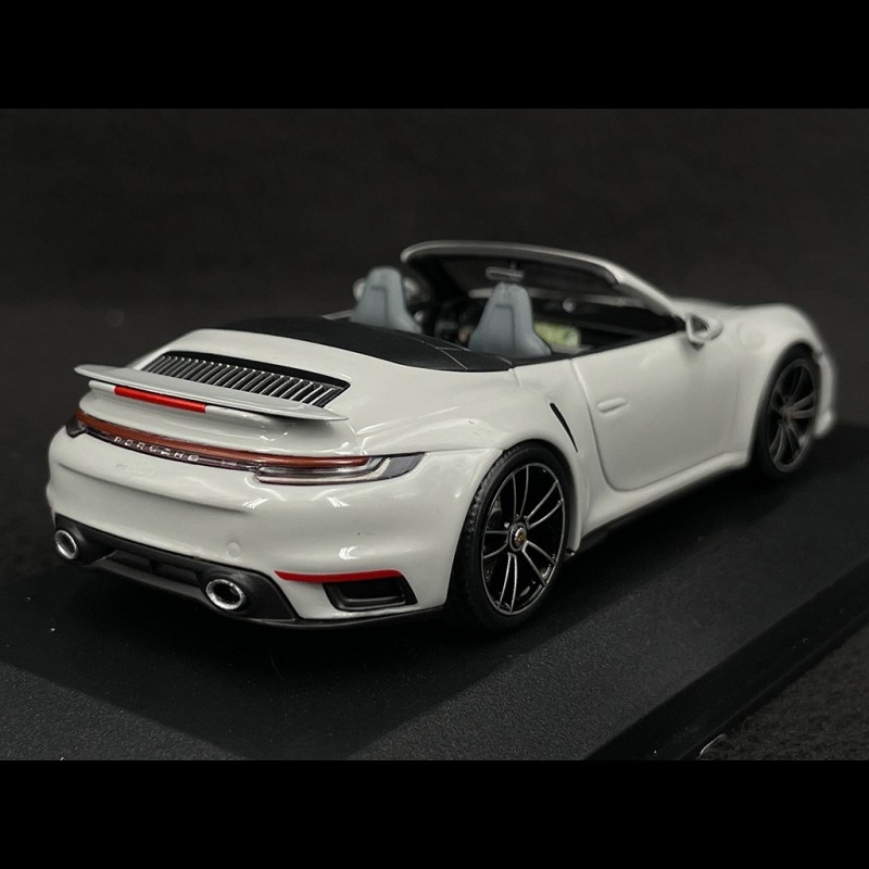Porsche 911 Turbo S Cabrio Type 992 2020 Chalk Grey 1/43 Minichamps ...