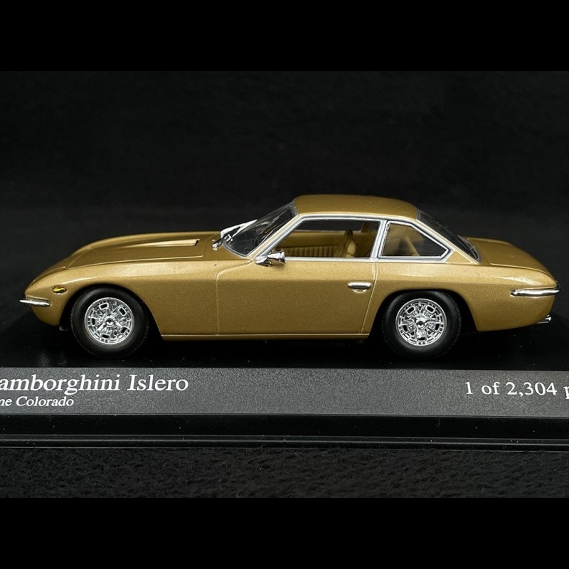 Lamborghini Islero 1968 Beige metallic Rame Colorado 1/43 Minichamps ...