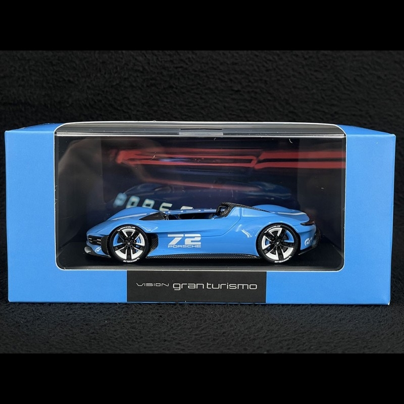 Porsche Vision Gran Turismo Spyder 2022 Bleu Clair 1/43 Spark ...