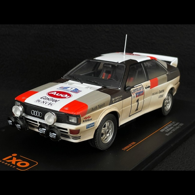 Audi Quattro A1 n° 1 Sieger Great Britain Rally 1982 1/24 Ixo Models ...