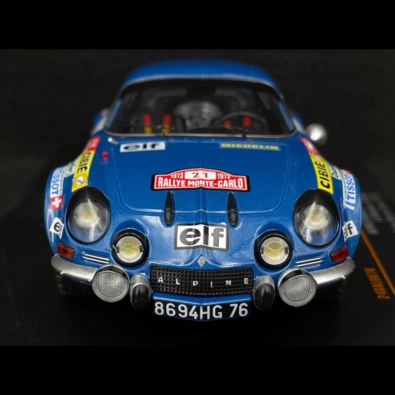 Alpine A110 n° 21 3rd Rallye Monte Carlo 1973 1/24 Ixo Models RAL007B