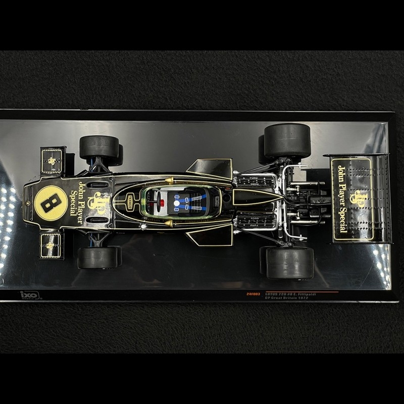 Emerson Fittipaldi Lotus 72D n° 8 Winner GP Great Britain 1972 1/24 Ixo ...