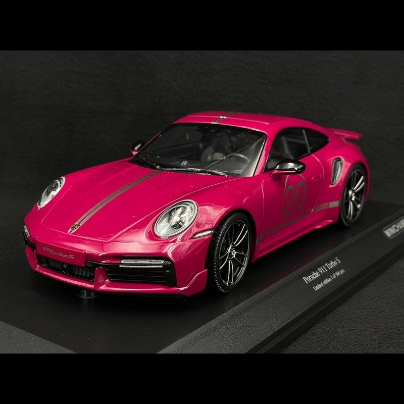 Porsche 911 Turbo S Type 992 2021 20th Anniversary China Ruby Red 1/18 ...