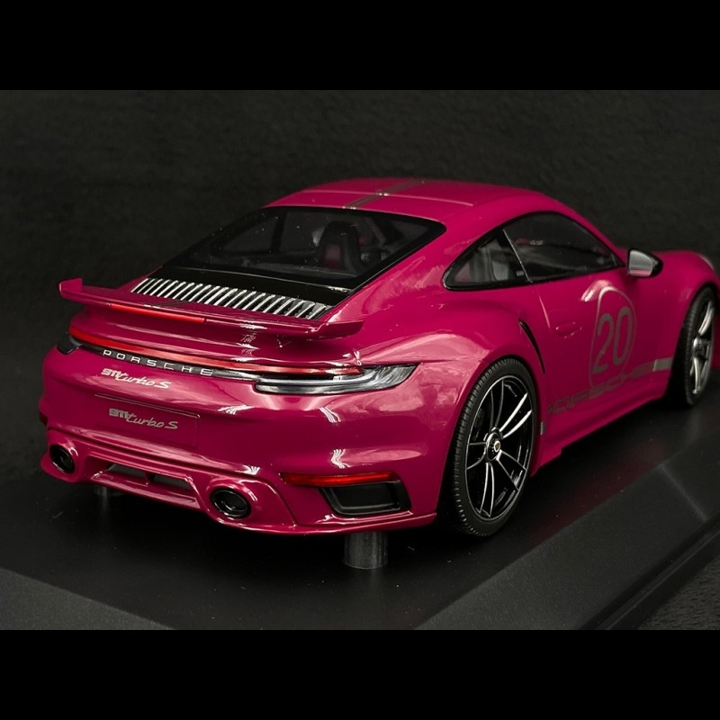 Porsche 911 Turbo S Type 992 2021 20th Anniversary China Ruby Red 1/18 ...