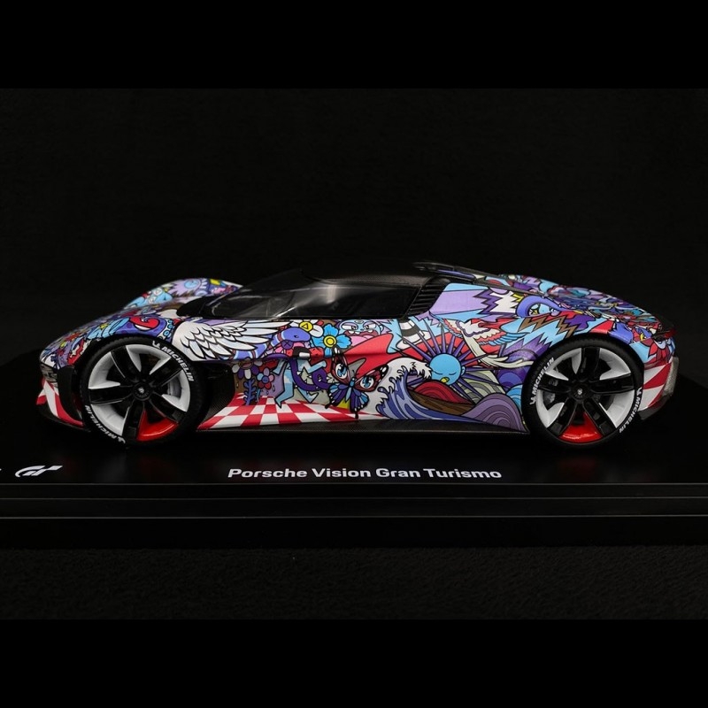 Porsche Vision Gran Turismo by Vexx 2022 Multicolour 1/18 Spark ...