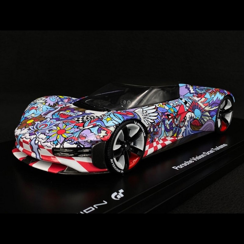 Porsche Vision Gran Turismo by Vexx 2022 Multicolour 1/18 Spark ...