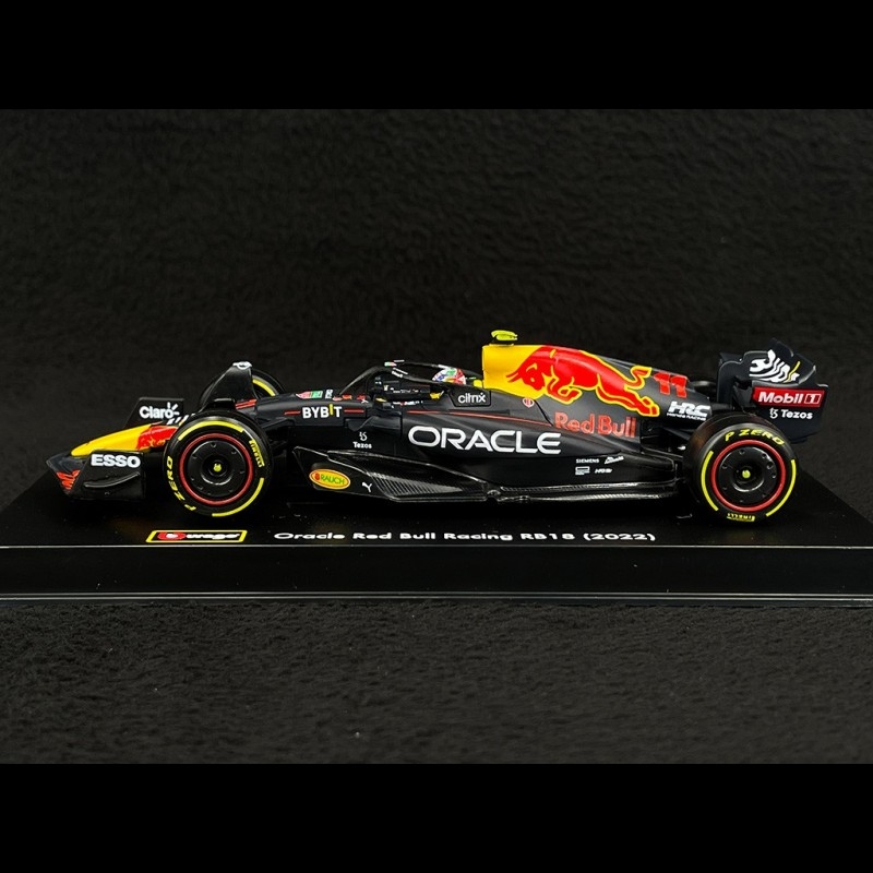 Sergio Pérez Red Bull Racing RB18 n° 11 F1 2022 with driver 1/43 ...