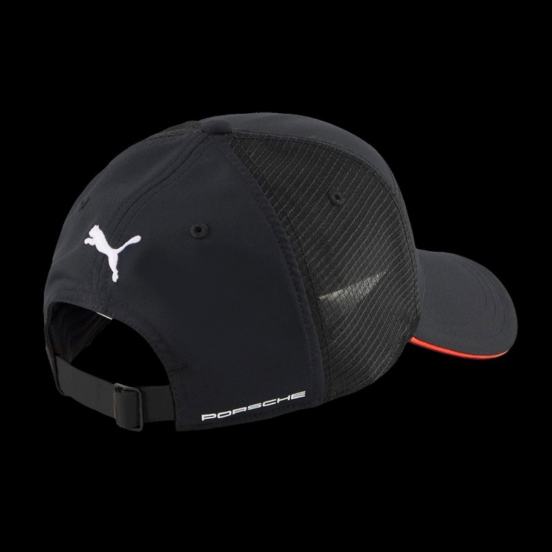 Porsche Cap 911 Rallye Baseball by Puma Schwarz / Orange