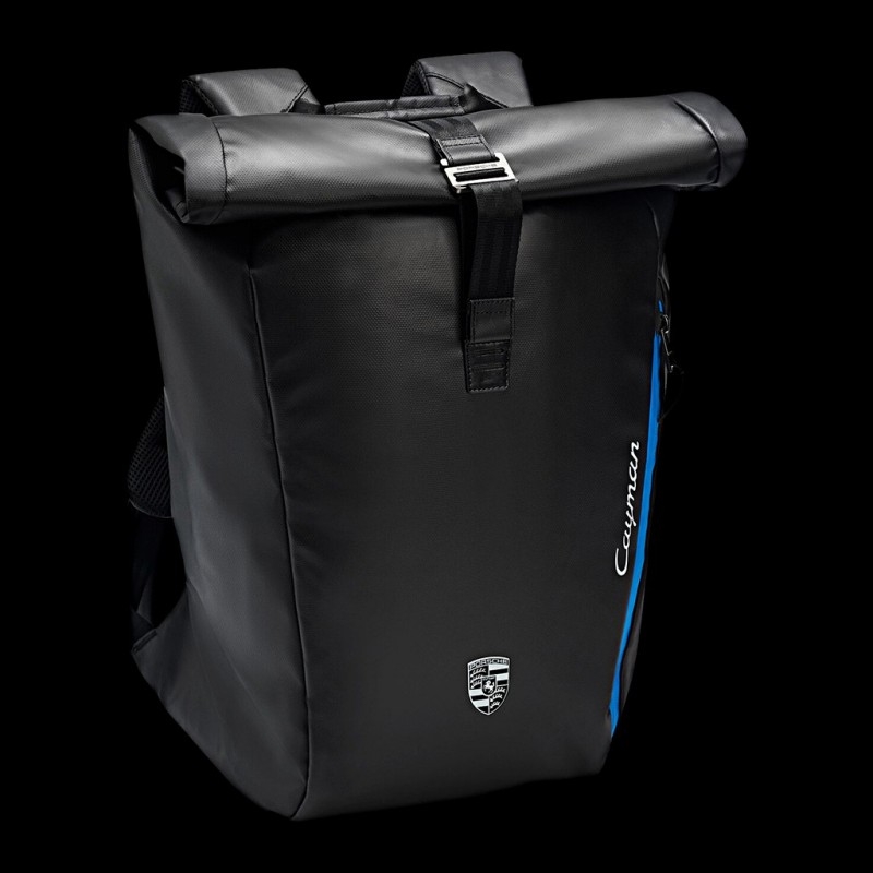Porsche Cayman Roll-top Backpack Tarpaulin Black WAP0350020PCAY
