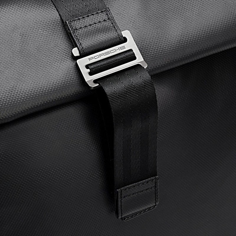 Porsche Cayman Roll-top Backpack Tarpaulin Black WAP0350020PCAY