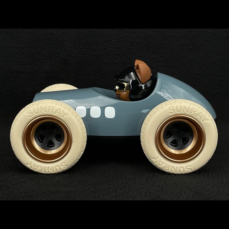 Miniature Vintage Scrambler Gris Playforever PLEG03