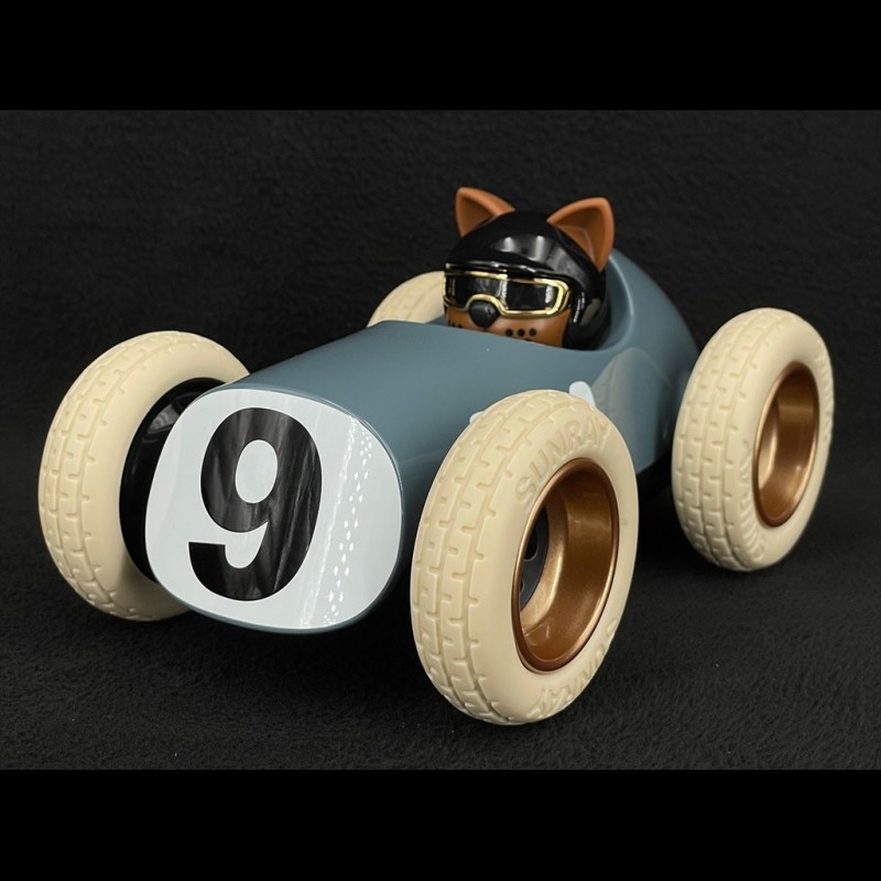 Miniature Vintage Scrambler Gris Playforever PLEG03