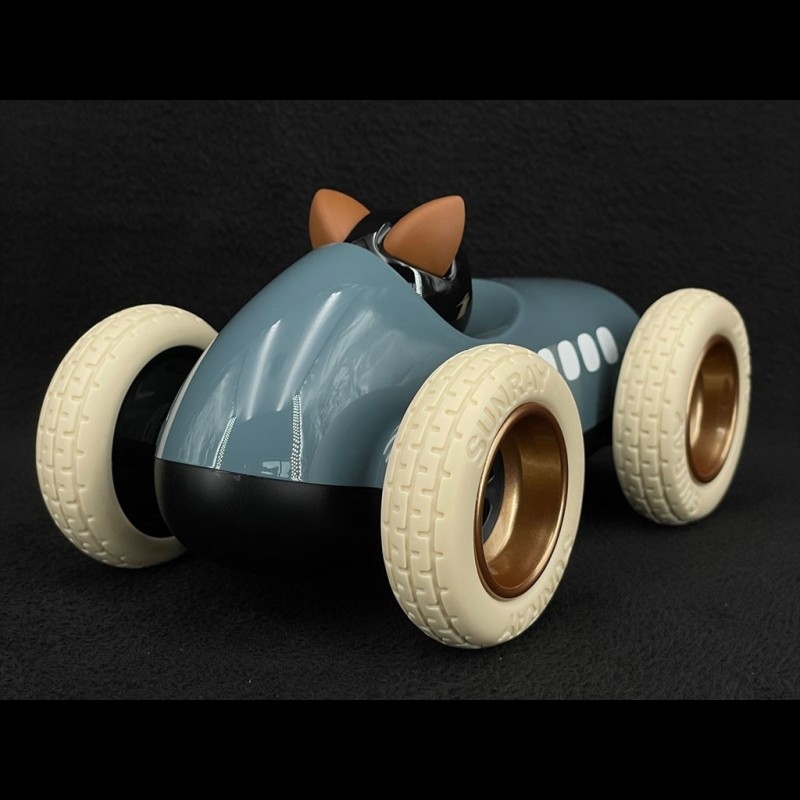Miniature Vintage Scrambler Gris Playforever PLEG03