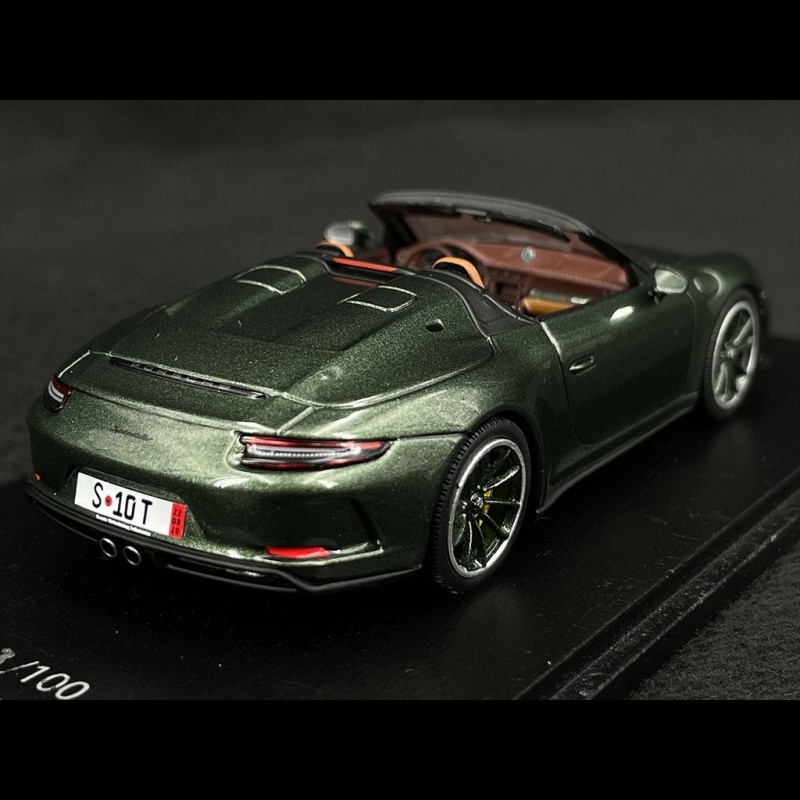 Porsche 911 Speedster Type 991 2020 Oak Green Metallic 1/43 Spark SP387