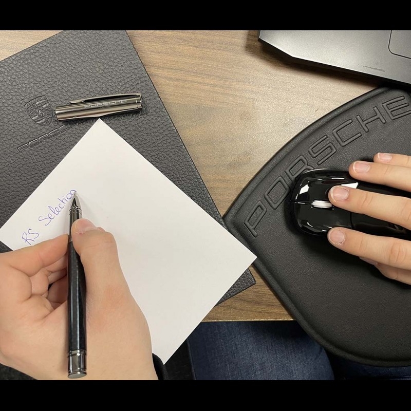 Porsche 911 Pen Roller Ballpoint Dark Grey Metallic / Carbon Design WAP0512010N911