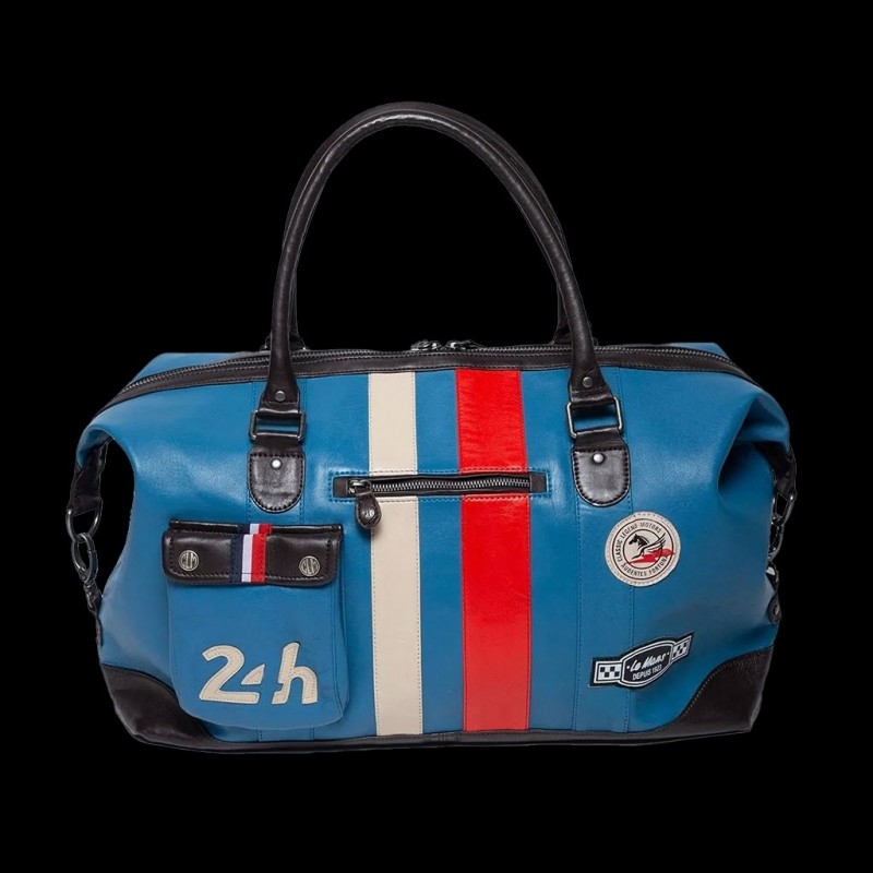 Very Big Leather Bag 24h Le Mans - Gitane Blue 26062