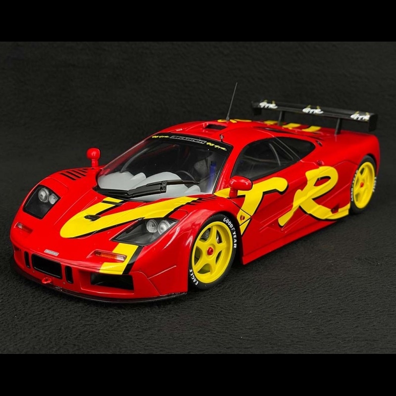 McLaren F1 GTR Short Tail 1996 Rouge / Jaune 1/18 Solido S1804102