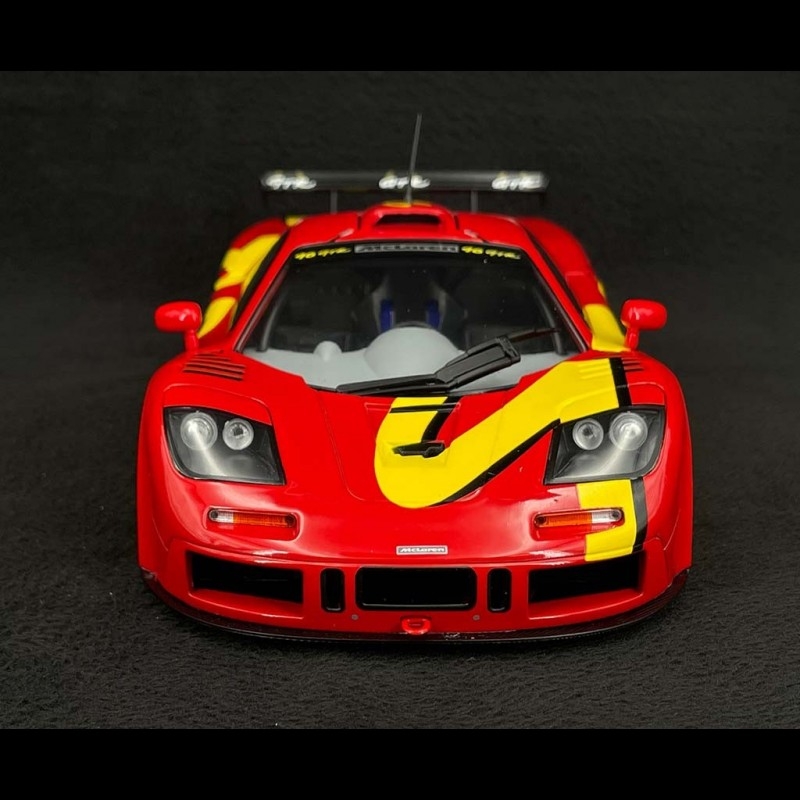 McLaren F1 GTR Short Tail 1996 Rouge / Jaune 1/18 Solido S1804102
