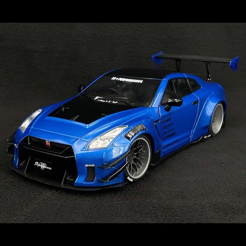 Nissan GT-R R35 LB Works 2020 Blue 1/18 Solido S1805801
