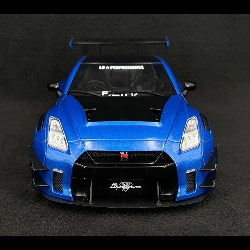 Nissan GT-R R35 LB Works 2020 Bleu 1/18 Solido S1805801