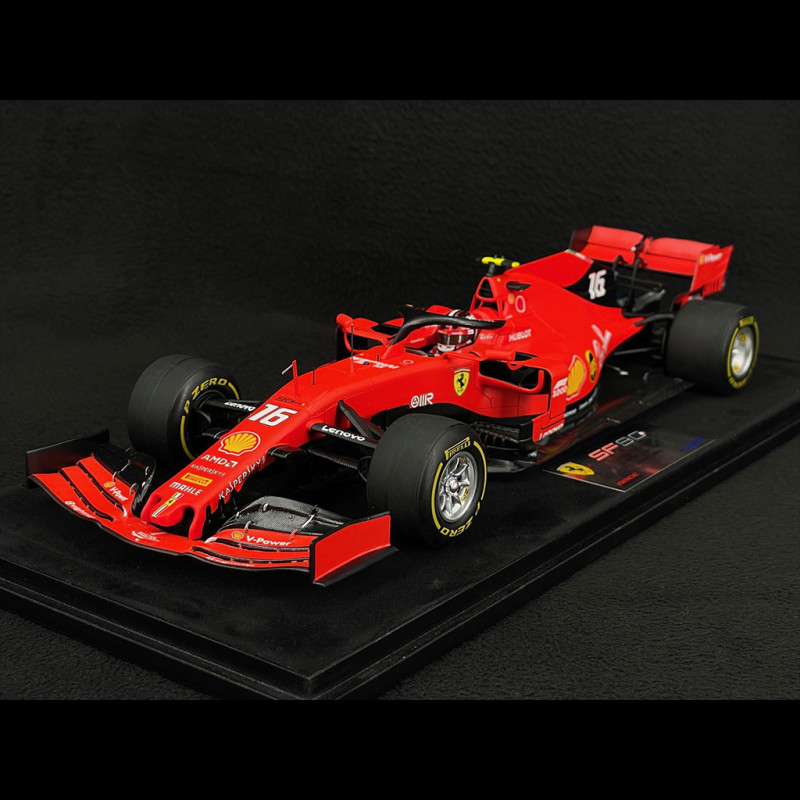 Charles Leclerc Ferrari SF90 n° 16 1000th F1 GP China 2019 F1 1/18 ...