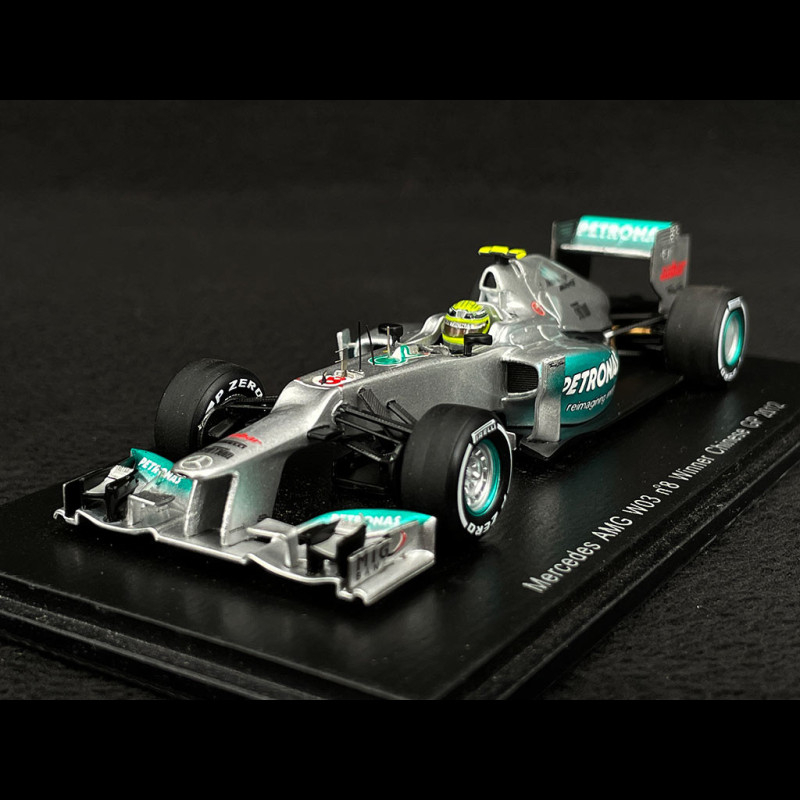 Nico Rosberg Mercedes AMG W03 n° 8 Vainqueur GP China 2012 F1 1/43 ...