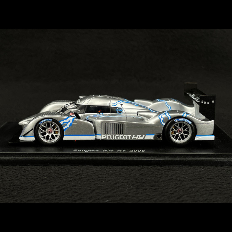 Peugeot 908 Hybride 2008 Silver 1/43 Spark S1282