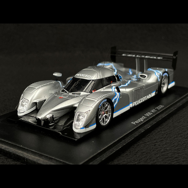 Peugeot 908 Hybride 2008 Silver 1/43 Spark S1282