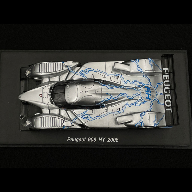 Peugeot 908 Hybride 2008 Silver 1/43 Spark S1282