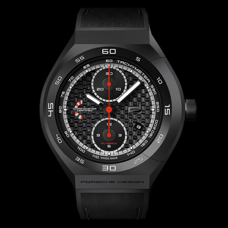 Automatic watch Porsche 911 RSR Monobloc Actuator Chronotimer Flyback ...