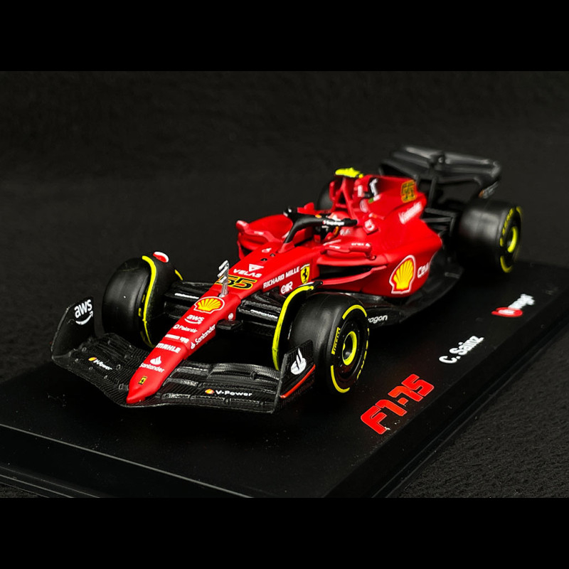 Ferrari F1 F75 Nr 55 Formula 1 Championship 2022 Carlos Sainz 1/43 ...