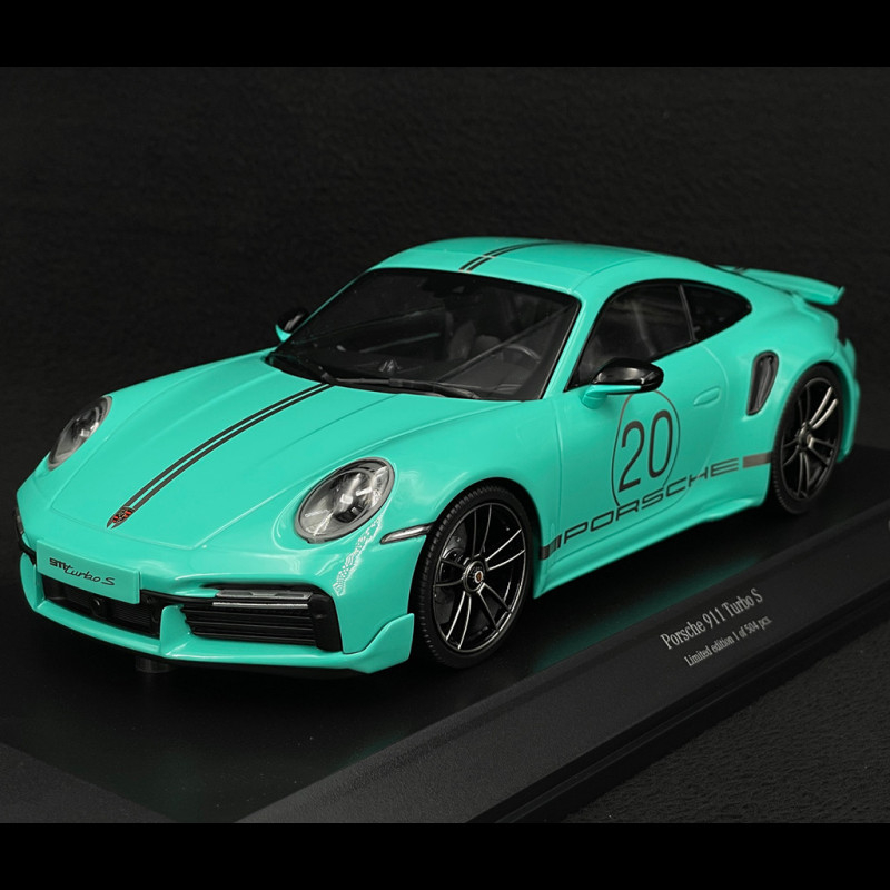 Porsche 911 Turbo S Type 992 2021 20th Anniversary China Mint Green ...